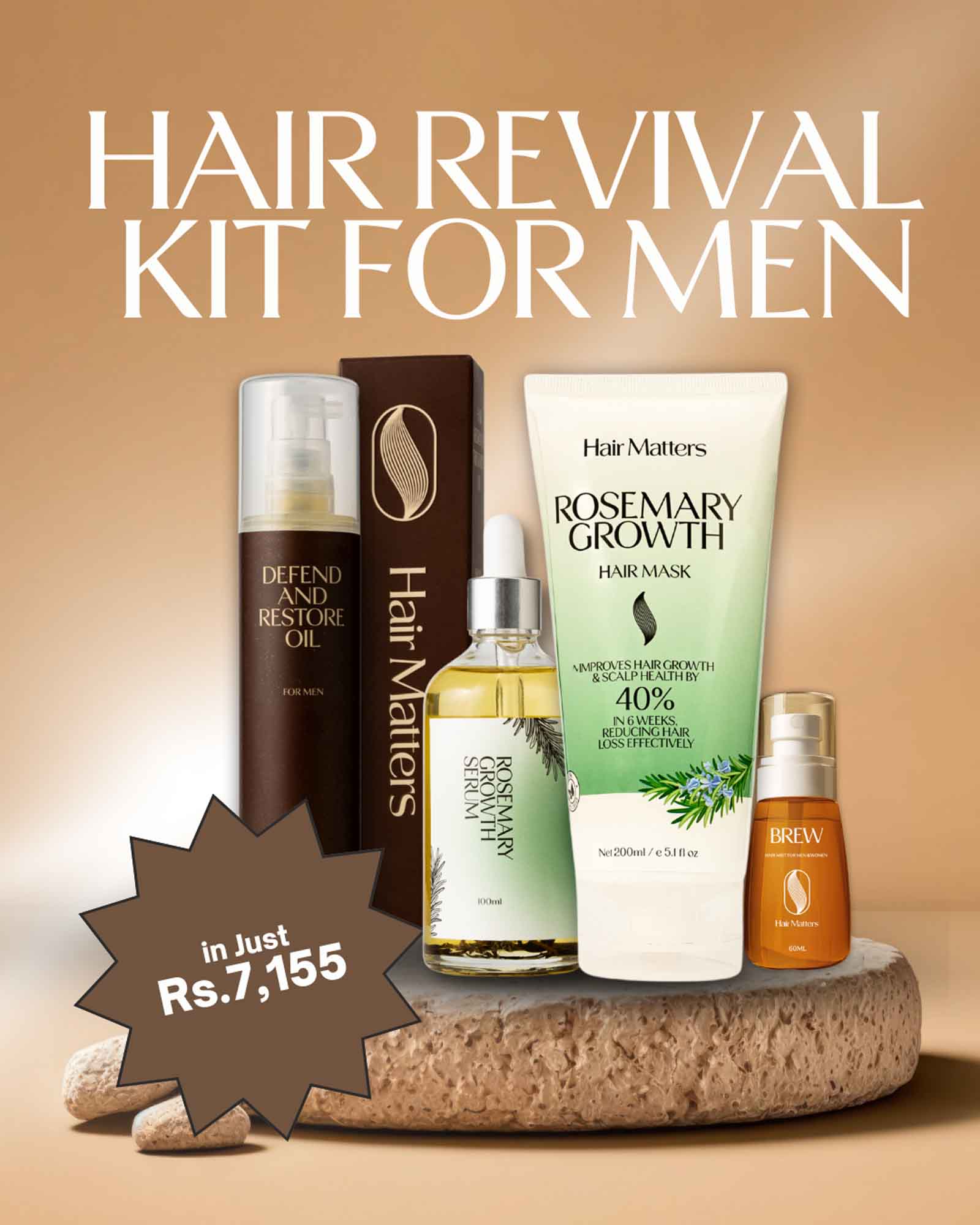 Hair Revival Kit For Men – Hair Matters